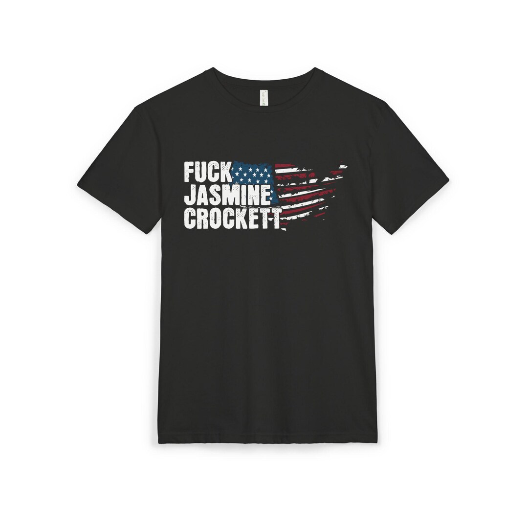 Jasmine Crockett Political Protest Unisex Sueded T-shirt for Activists ...