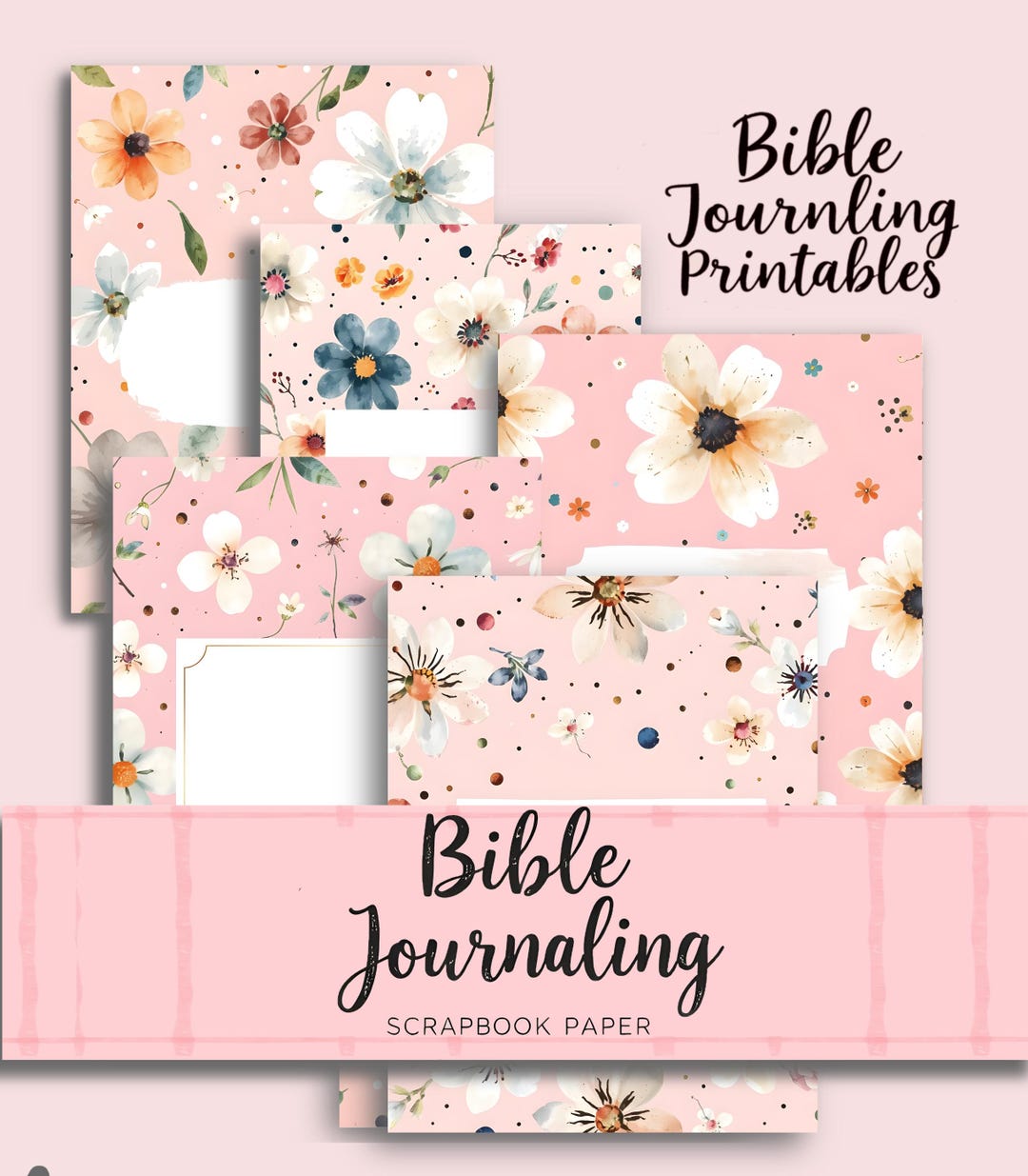 Bible Journaling Printable Papers Instant Download - Etsy