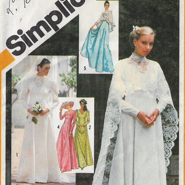 Simplicity Wedding Dress Pattern - Etsy Simplicity Wedding Dress Pattern - Etsy