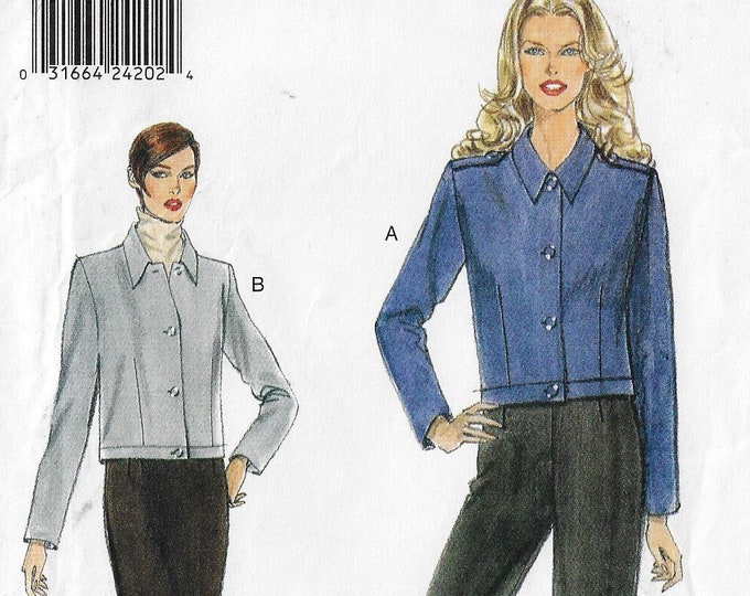 90s Womens Below Waist Jacket, Skirt & Pants Vogue Sewing Pattern 9539 ...