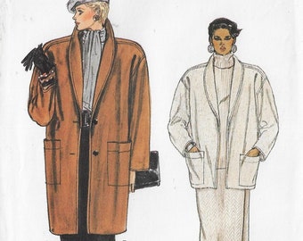 1980s Erica Wilson Womens Smocked Dress and Top Vogue Sewing Pattern ...