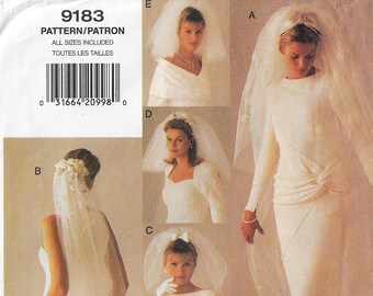 Vogue Bridal Pattern | Etsy