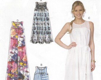 Sewing Pattern Mccalls 8258 Womens Dress & Top Size 16-18-20-22-24 Bust ...