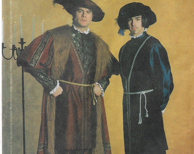 Men's Tudor Costumes Henry the VIII Costume OOP Mccalls Sewing Pattern ...