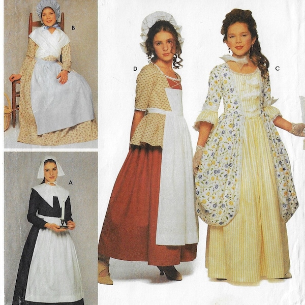 Girls Colonial Dress - Etsy