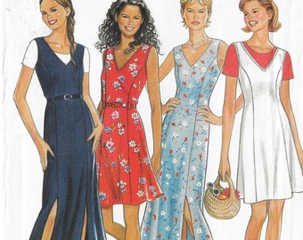 90s New Look Sewing Pattern 6237 Womens Yoked Blouse With Variations ...