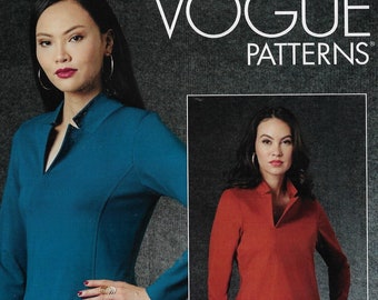 Vogue Sewing Pattern V9171 Marcy Tilton Womens Side-drape Tunic Lagenlook Tunics Size 16 18 20 ...