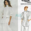 Vogue Basic Design 2741 Vintage Sewing Pattern Dress Size 12 Bust 34 ...