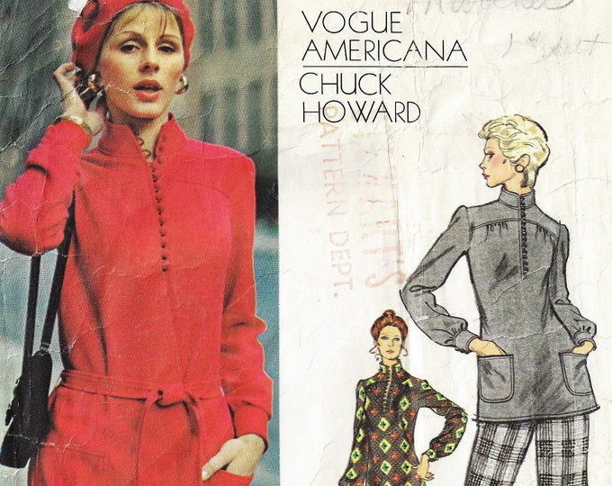 1970s Chuck Howard Womens Semi-fitted Dress, Tunic & Wide Leg Pants ...