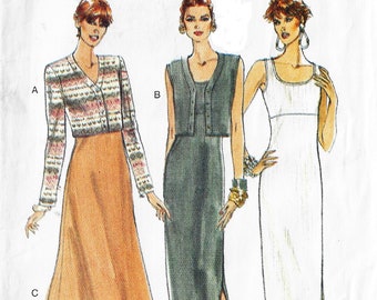 1990s Vogue Sewing Pattern 9288 Womens Set of Back Buttoned Blouses ...