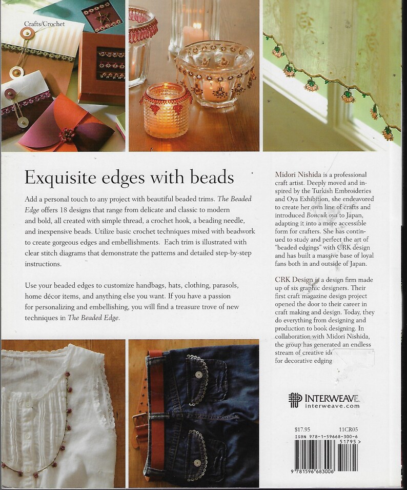 The Beaded Edge by Midori Nishida Inspired Designs for | Etsy