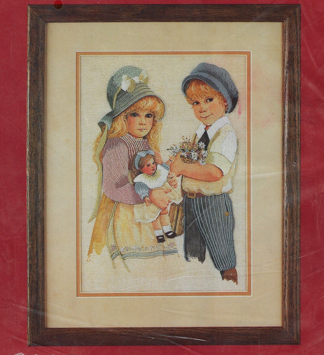 1970s Spring and Lance Jan Hagara Needle Treasures Stitchery Kit 00543 ...