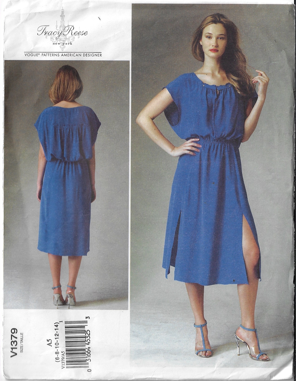 Tracy Reece Womens Neckline Detail Dress OOP Vogue Sewing - Etsy