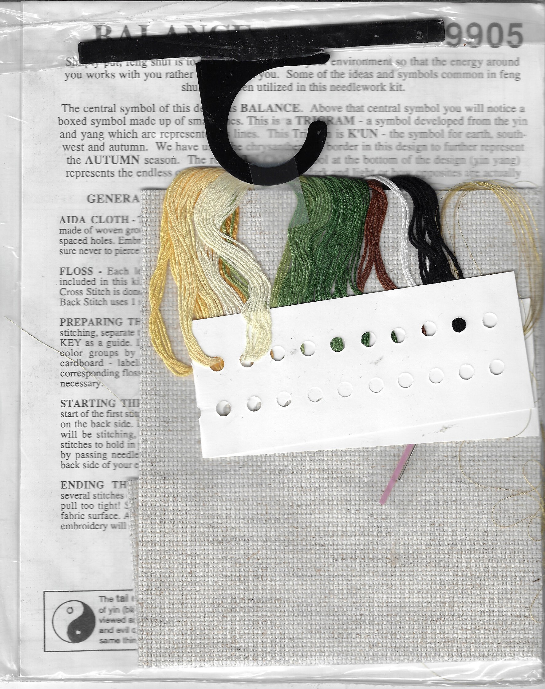 Feng Shui Balance Design Works Counted Cross Stitch Kit 9905 - Etsy