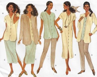 90s Womens Sexy Summer Dress With Back Loops Vogue Sewing Pattern 7988 ...