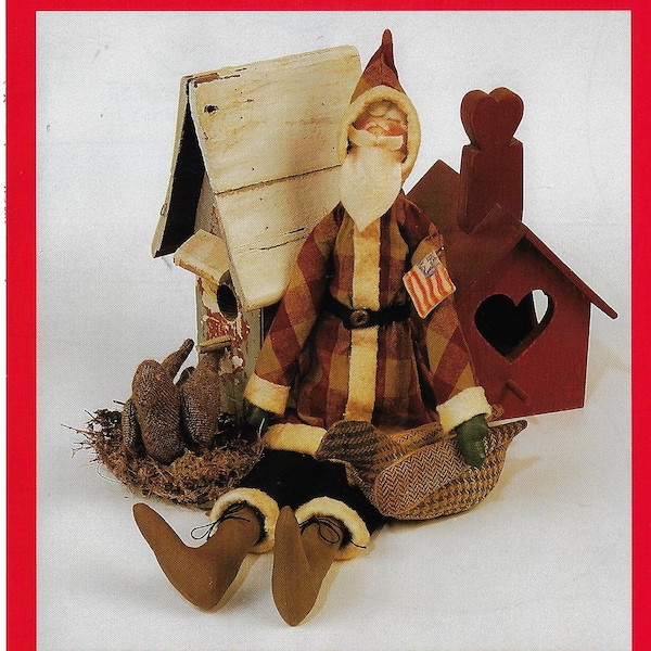 Primitive Santa Patterns - Etsy