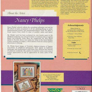 90s Storyteller Color Charts Counted Cross Stitch KIT Southwestern ...