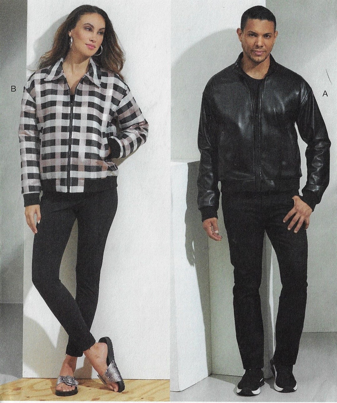 Unisex Bomber Jacket With Variations Vogue Sewing Pattern V1877 R11316 ...