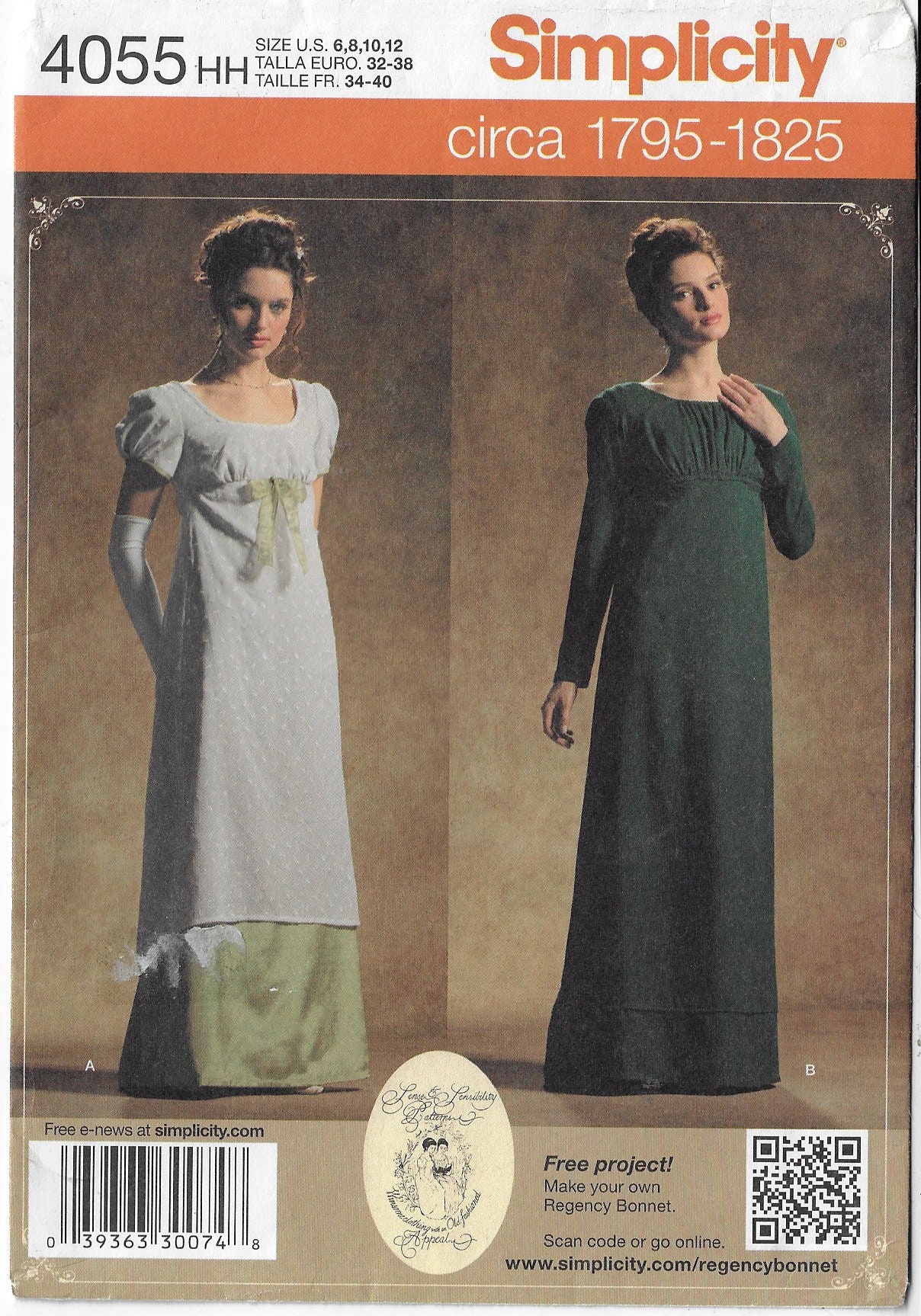 Regency Nightgown Pattern