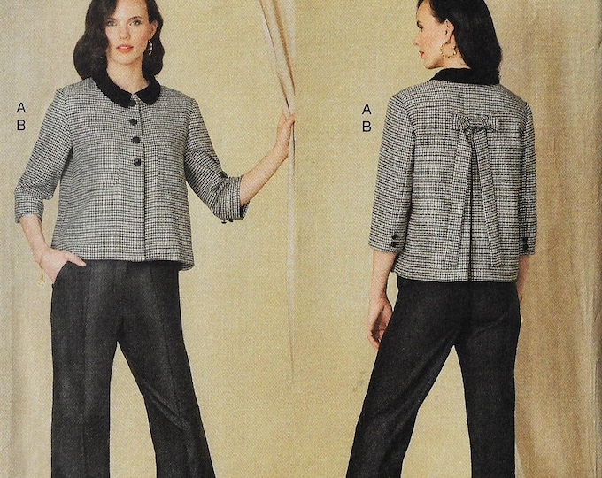 Womens Princess Seam Tunic With Variations OOP Vogue Sewing Pattern ...