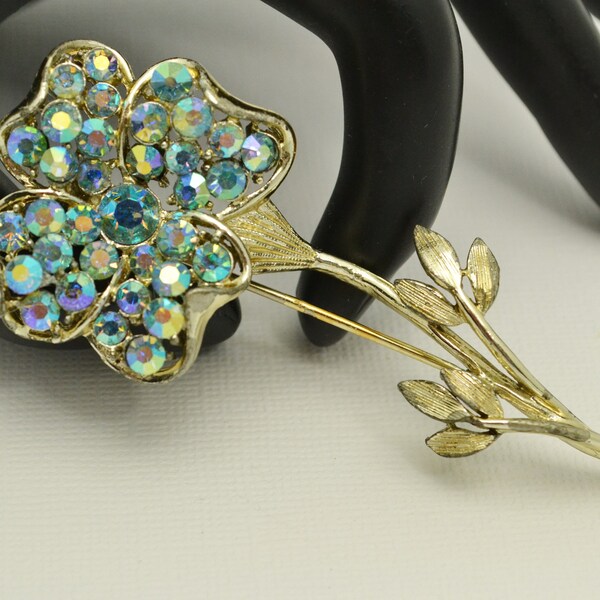 Coro Flower Brooch - Etsy