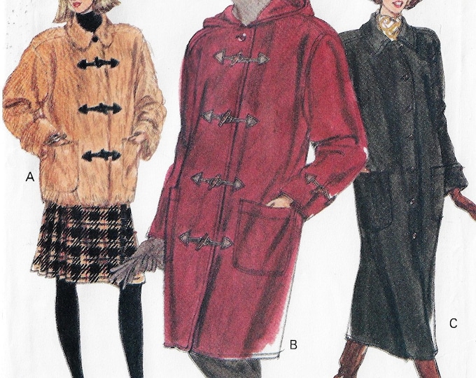 90s Style Sewing Pattern 2674 for Womens Fit and Flare Dress in 2 ...