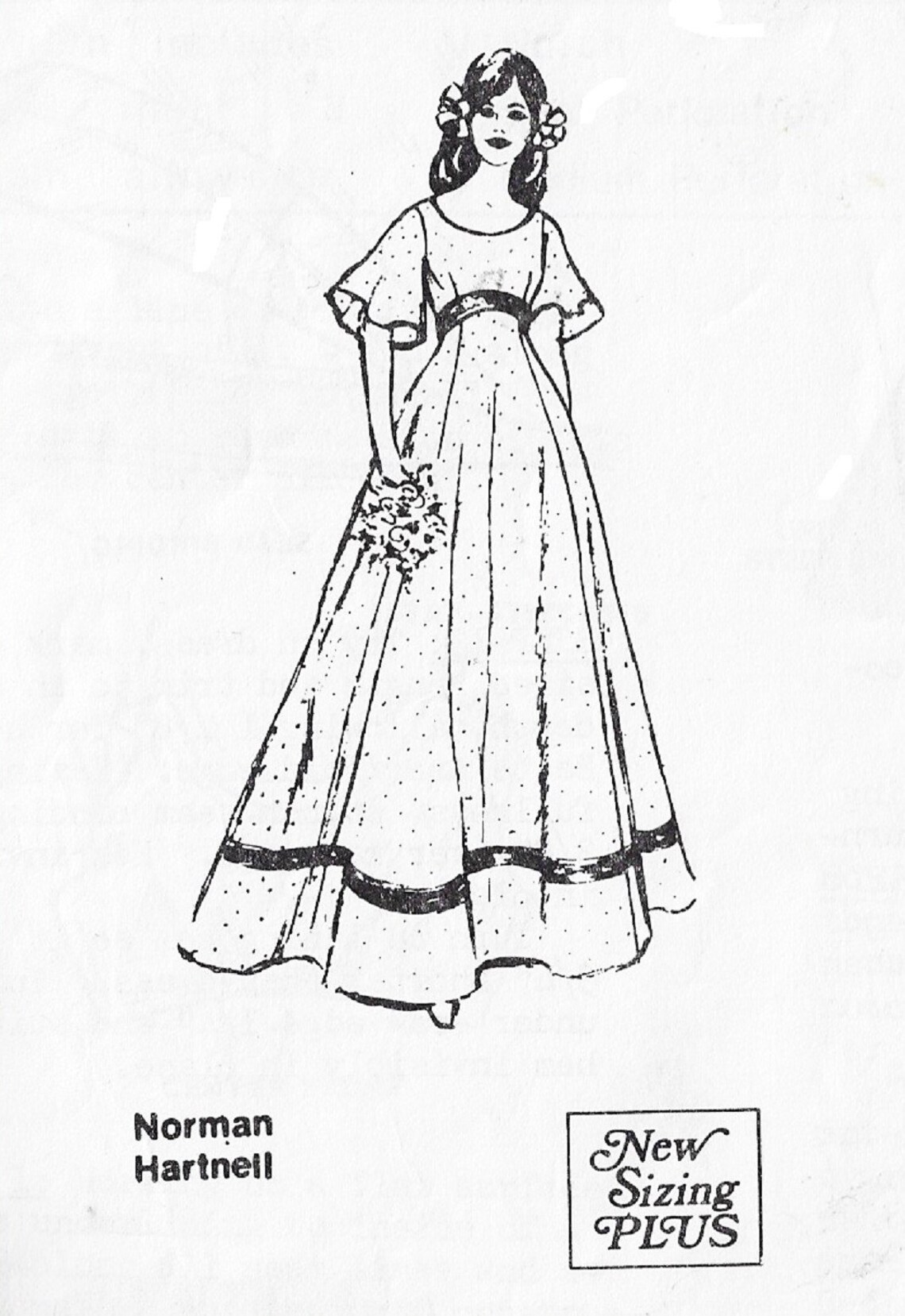 1970s Spadea Sewing Pattern 70424 Norman Hartnell Womens - Etsy