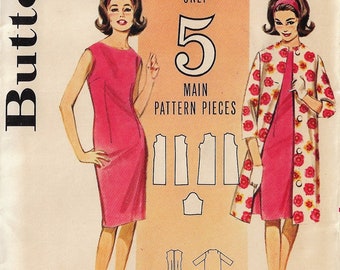 60s Womens Muu Muu in Two Lengths Simplicity Sewing Pattern 7088 Size ...