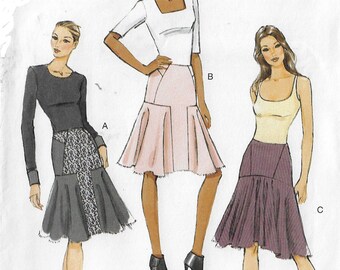 Womens Pocket Skirts With Variations OOP Simplicity Sewing Pattern 8886 ...