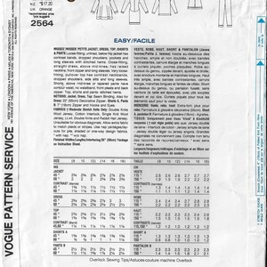 90s Michael Leva Dramatic Jacket, Dress, Top, Shorts & Pants Vogue ...