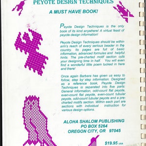 1990s Peyote Design Techniques Book by Barbara L. Grainger Includes Odd ...