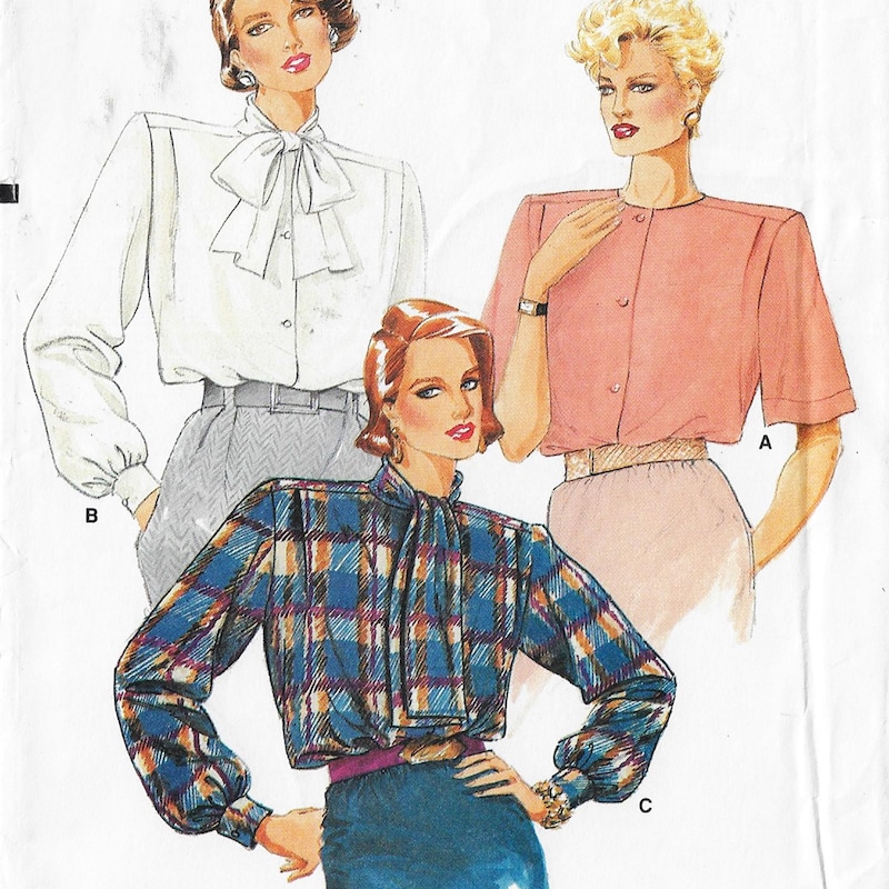 Bow Blouse Pattern - Etsy