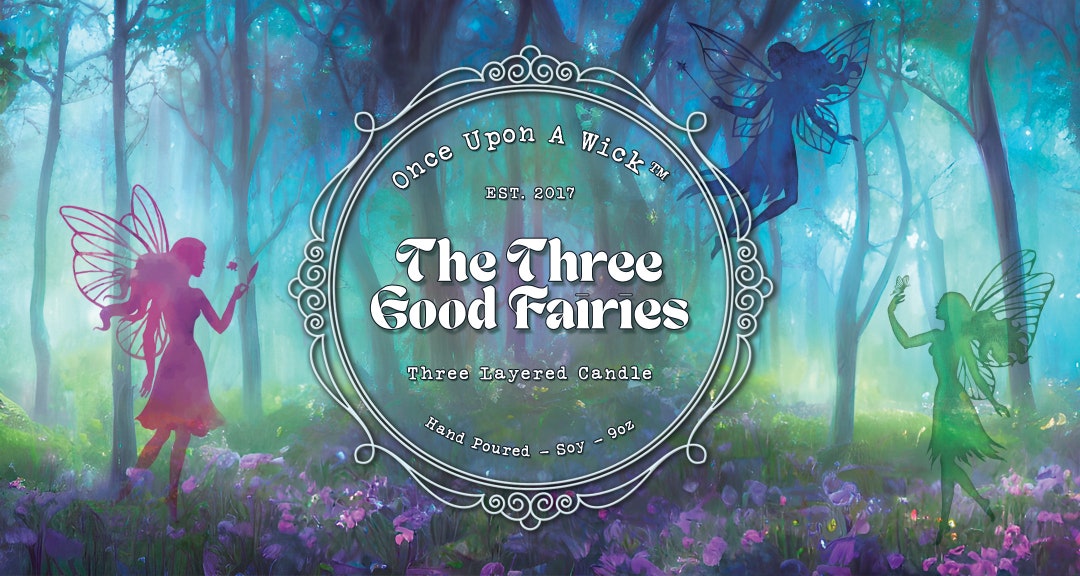 The Three Good Fairies | Sleeping Beauty Inspired Layered Soy Candle - Etsy