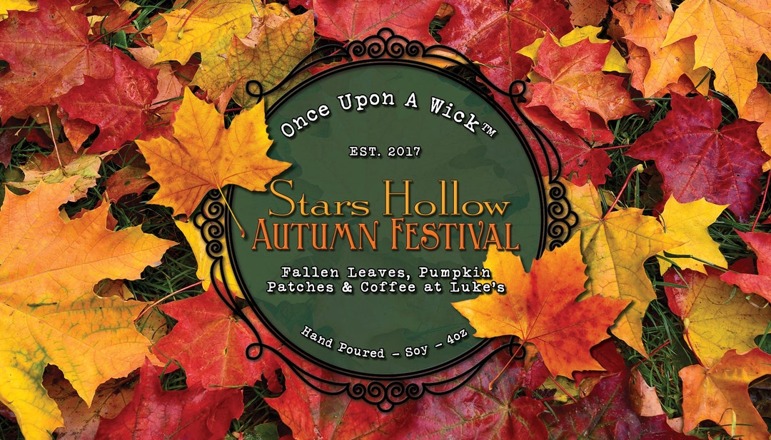 Stars Hollow Autumn Festival | Gilmore Girls Inspired | Vegan ...