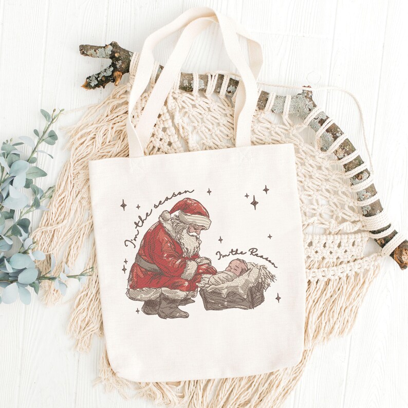 Religious Santa Embroidery Design: Santa Claus, Christmas Embroidery ...