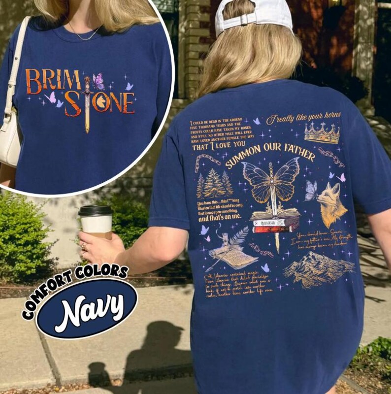 Comfort Colors® Quicksilver Brimstone Two-sided Shirt,fae and Alchemy ...