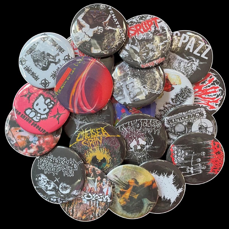 Band Pins - Etsy