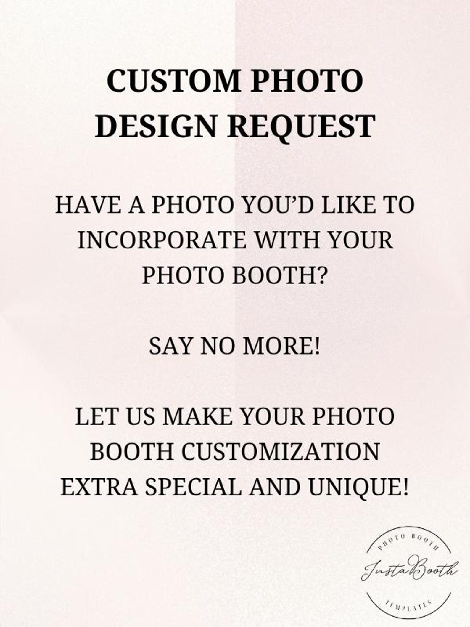 CUSTOM Tap to Start Screen | Photo Booth Template for iPad Booths for ...