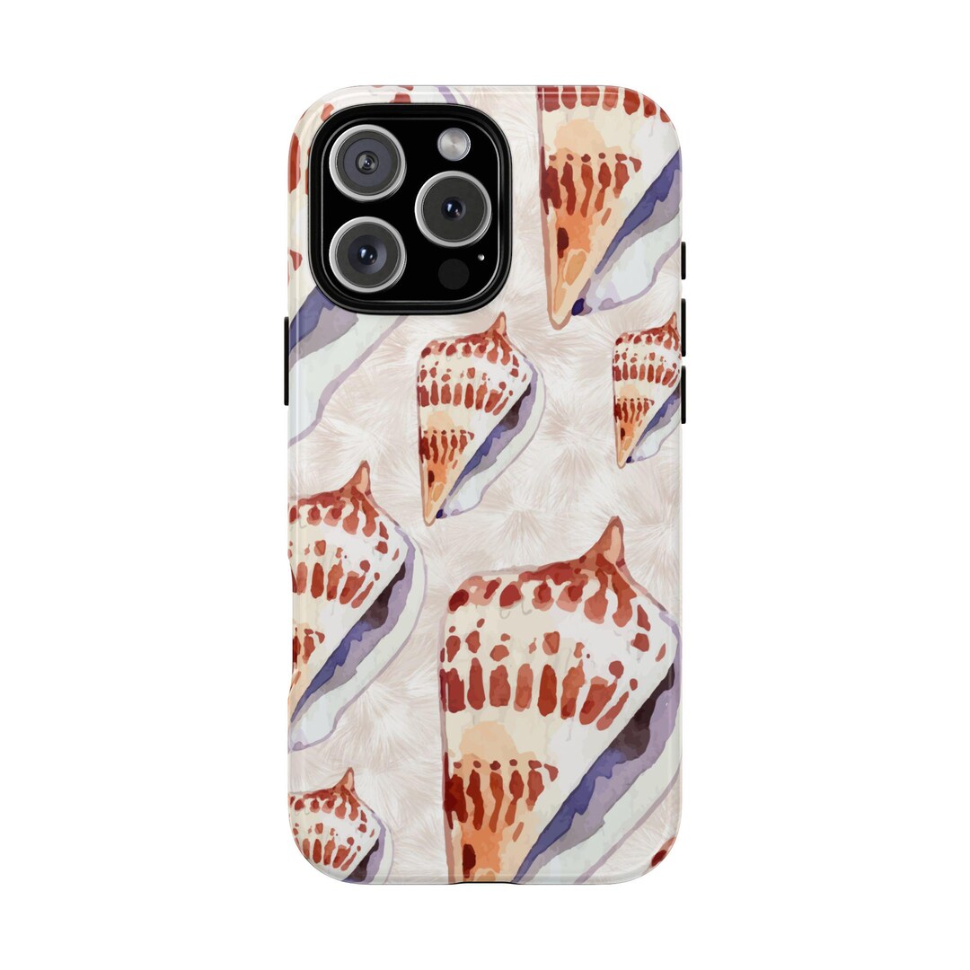 Conus Ebraeus - Spotted Cone Shell | Brown and White | Tough Phone ...