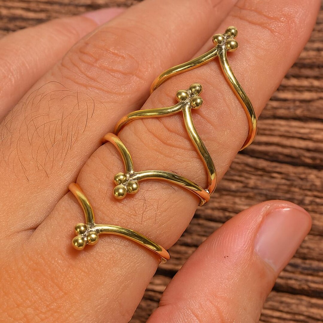 Unique Design Full Finger PIP Joint Arthritis Splint Ring | Adjustable ...