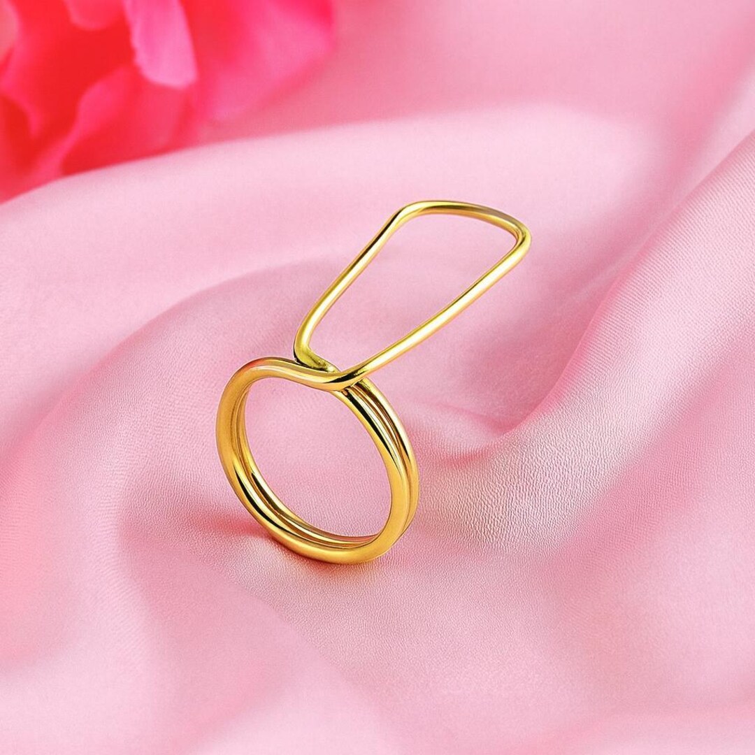 Silver Arthritis Splint Ring, Lateral Deviation Support, EDS Ring ...
