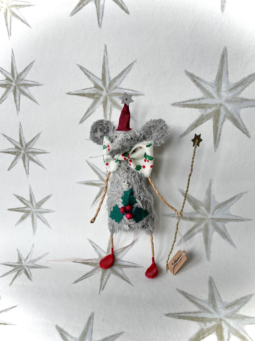 Bow Tie Mouse: Quirky Handmade Little Vintage Textile and Frippery ...