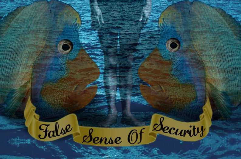 False Sense of Security'.....fine Art Print 12x12 - Etsy