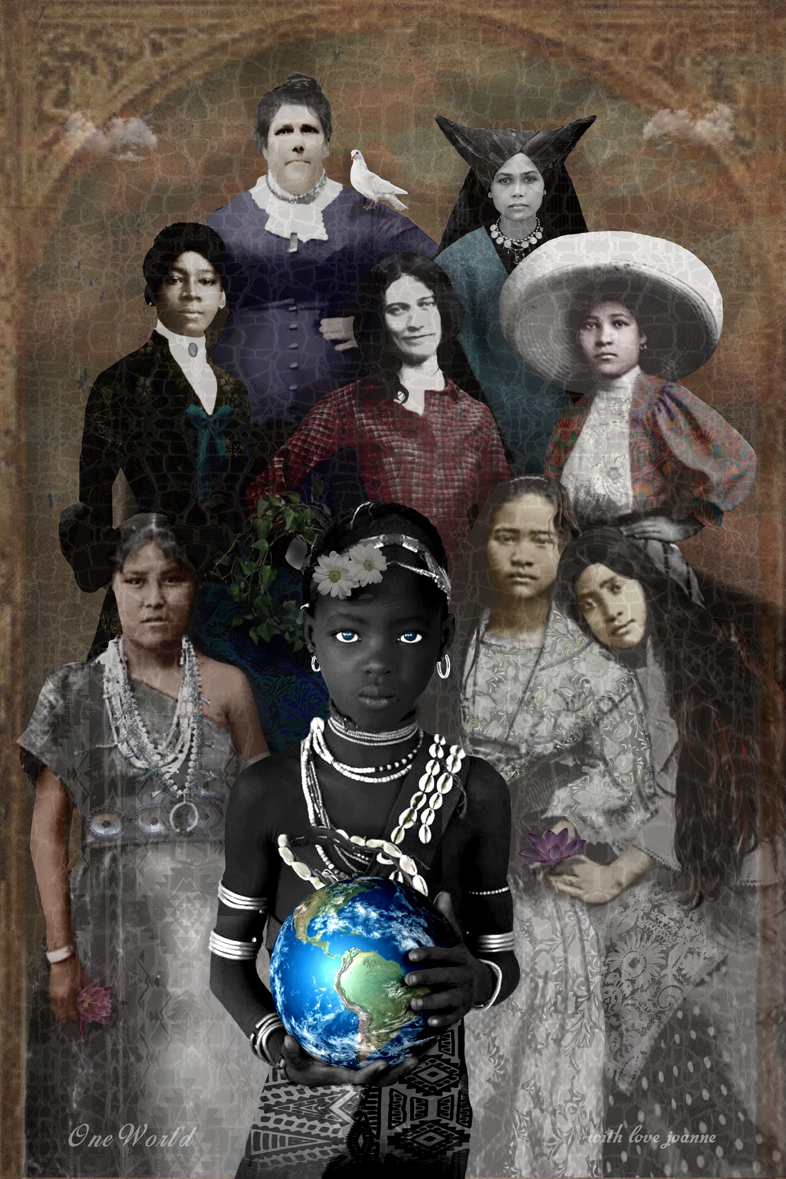 One World ....fine Art Print 10x15 - Etsy