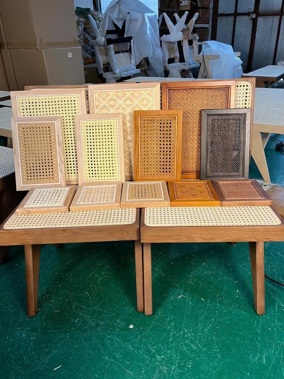 50 Samples Rattan Cane Webbing for DIY Interiors Furniture Improving ...