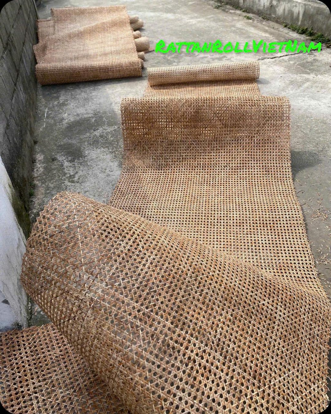 Cane Webbing Roll Cane for Diy,dark Brown Natural Ratan, Cane Mesh up ...