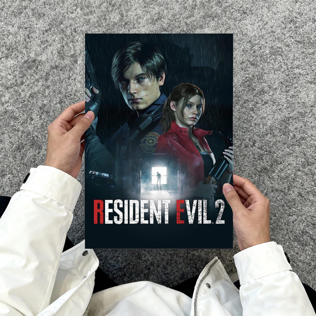 Resident Evil Game Poster – Official Art, Canvas Print，home Decor ...