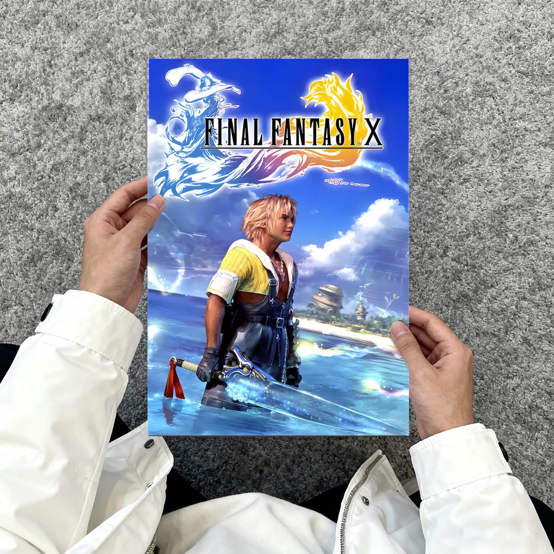 Final Fantasy Poster Cover Art Print,canvas Posters,home Decor, Room ...