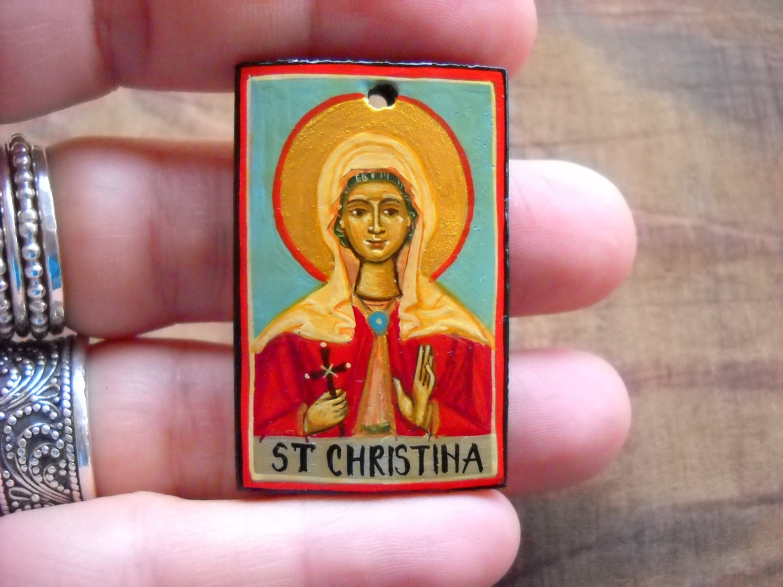 Patron Saint- St. Christina the Astonishing Icon, Patron Saint of Those ...