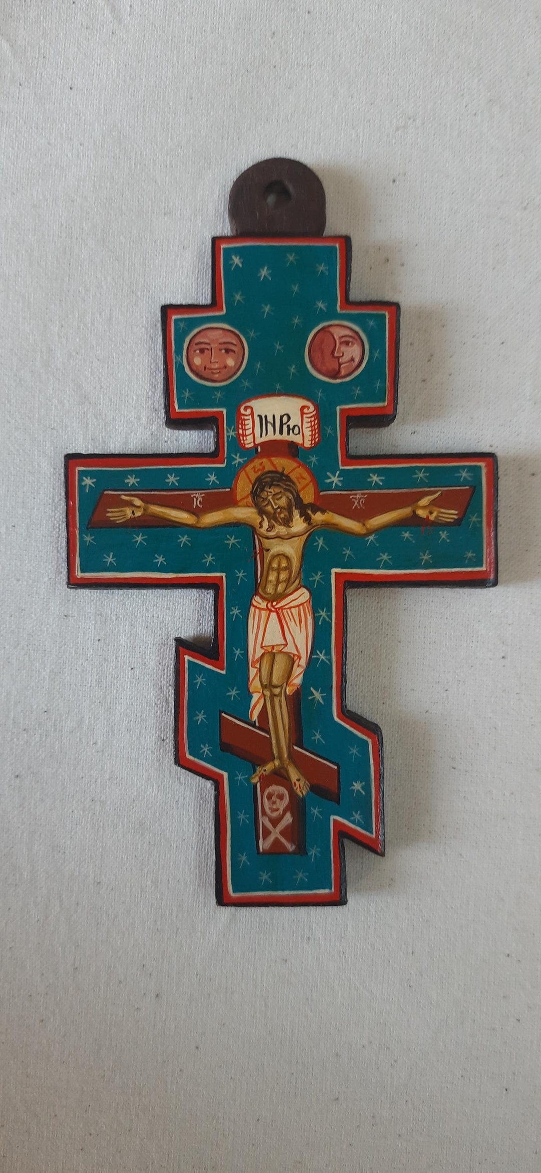 Wooden Crucifix- Jesus on the Cross- Crucifixion- Processional Wooden ...